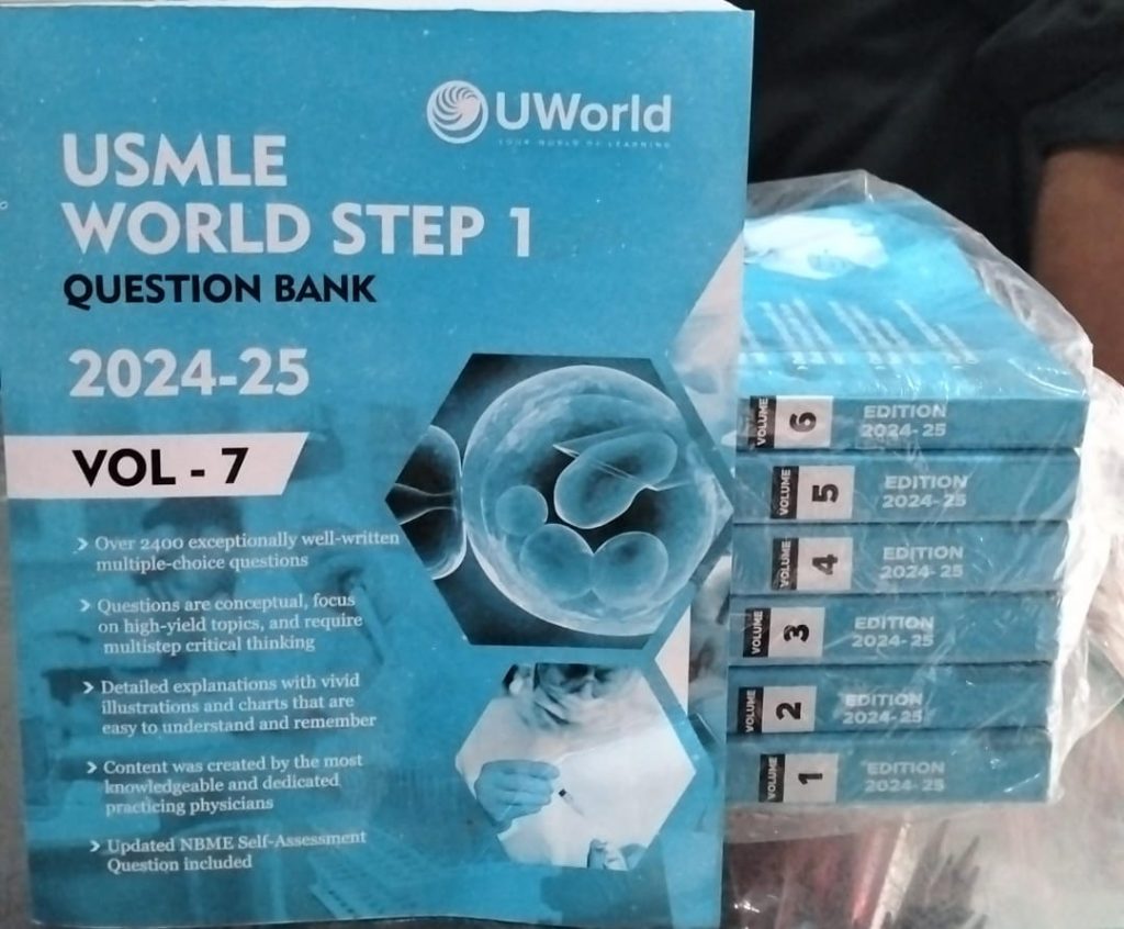 UWorld USMLE Step 1 QBank 2025 Edition 7 Volume Set - Medical Book ...